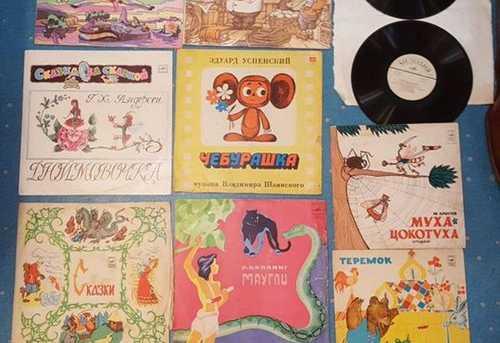 Детские грампластинки СССР