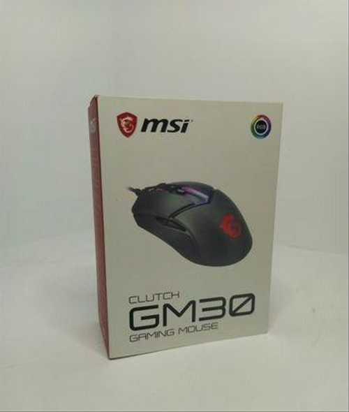 Мышь проводная MSI Clutch GM30
