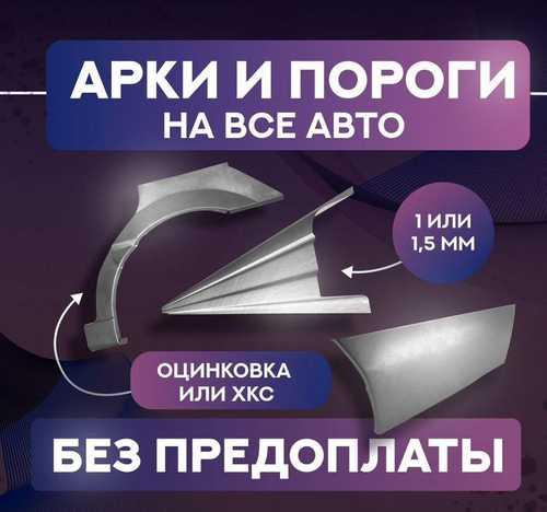 Кузовные пороги SsangYong Korando Family и другие