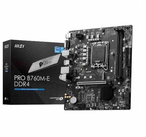 Комплект MSI B760M-E DDR4   12400F (New)