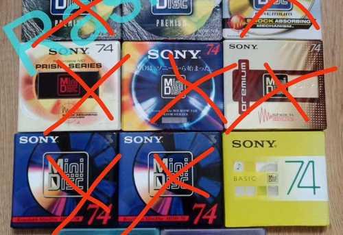 Продам минидиски minidisc sony