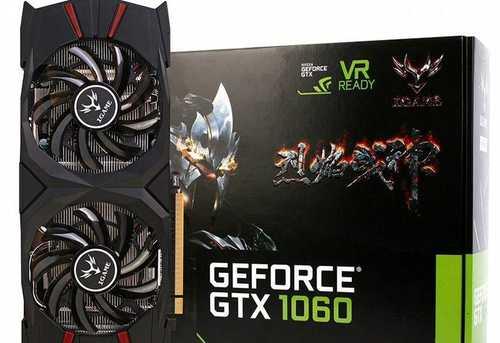 Видеокарта Colorful igame gtx 1060 3gb, 192 шина