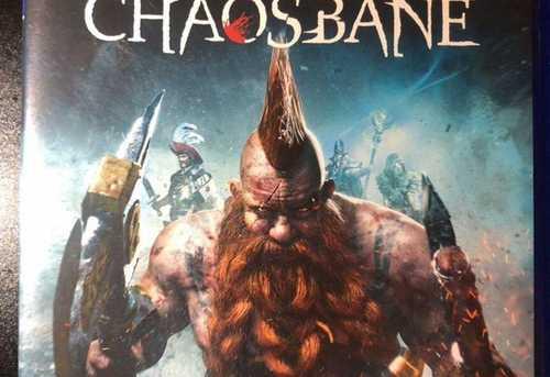 Диск Warhammer chaosbane Русский язык PS4/Ps5