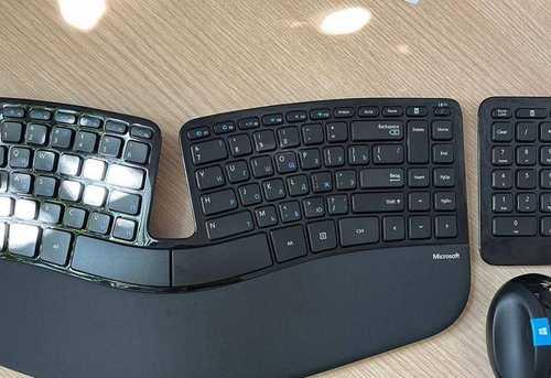 Microsoft Sculpt Ergonomic desktop (беспроводной к