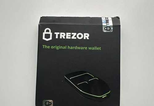 Криптокошелек "trezor" черный