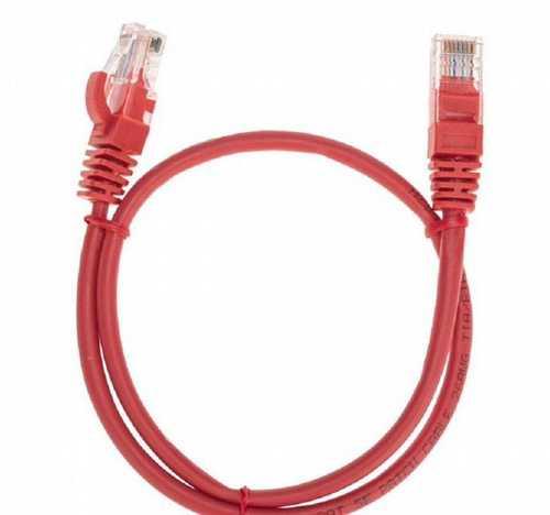 Rexant (02-0103-05) Патч-корд U/UTP, CAT 5e, RJ45-RJ45, 26AWG, lszh, красный, 0,5м