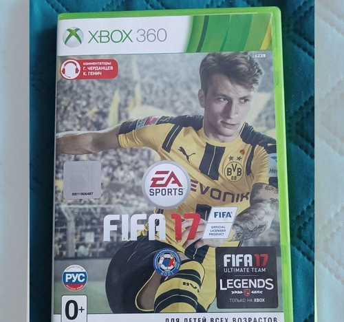 Игра Fifa 17 (Xbox 360)