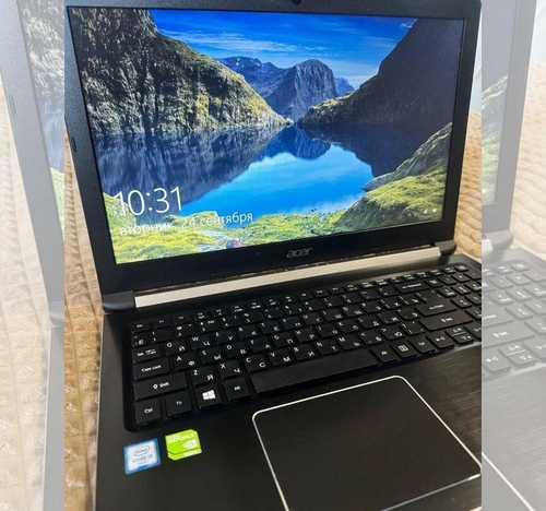 Ноутбук Acer aspire A 515-51 20 gb озу