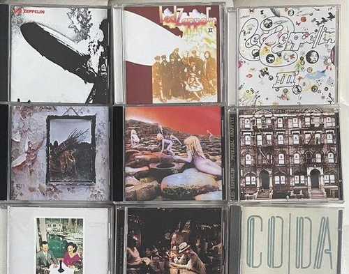 Led Zeppelin дискография на cd