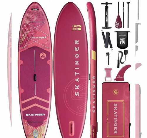 SUP-доска serial RED 11'6" 350x89x15 см надувная