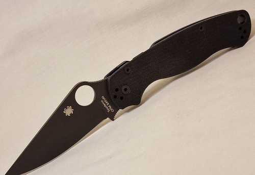 Нож складной Spyderco Paramilitary 2 Black