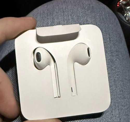 Наушники apple earpods lightning