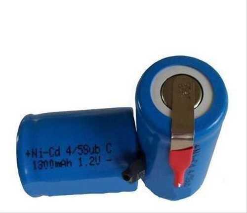 Аккумулятор лепестками SC 1,2V 1300 mAh, 59969