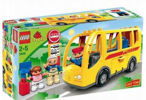 Lego duplo. Автобус остановка.5636