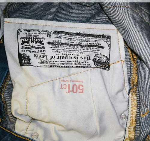 Мужские джинсы levis 501