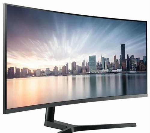 34 Монитор Samsung C34H890WGI, 3440x1440, 100 Гц