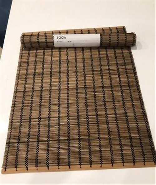 Бамбуковый настольный коврик IKEA 2 шт