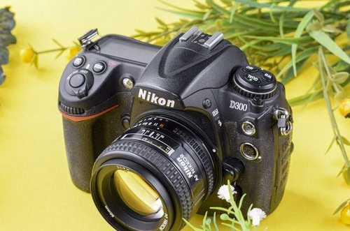 Фотоаппарат Nikon D300 kit 50mm f1.4D