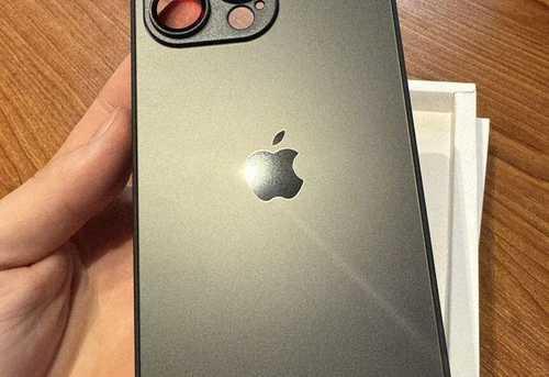 Чехол на iPhone 15 pro max black titan