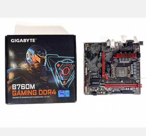 Материнская плата gigabyte B760M gaming DDR4