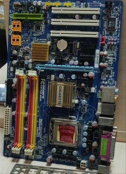 Мат. плата Gigabyte GA-P35-DS3L LGA775 DDR2 ATX