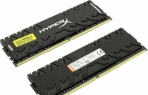 Озу Kingston HyperX Predator 2x4GB 3000MHz