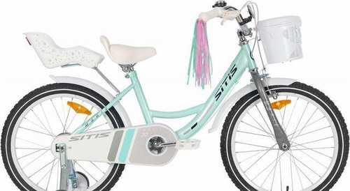 Велосипед sitis marie 20" (2022) Mint Mos41