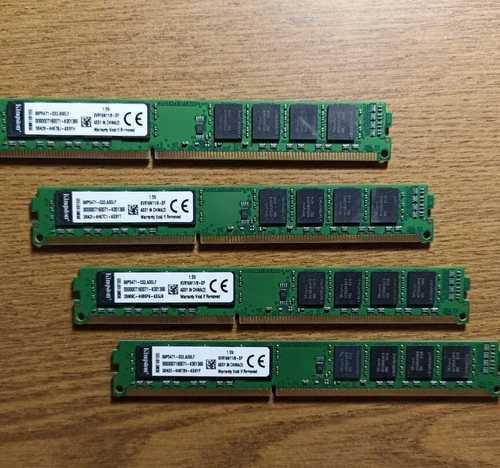 32 Гб (8 Гбх4) DDR3 память для компа 1600 Мгц