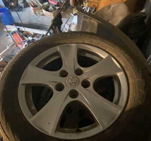 Диски литве с резиной camry 40