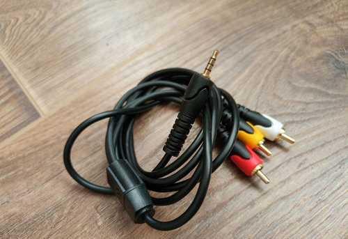 Переходник Mini Jack 3.5mm - 3 x RCA