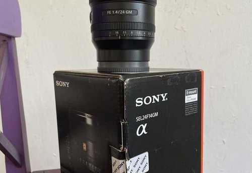 Объектив Sony fe 24mm f 1 4 gm