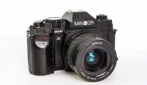 Minolta 9000 + Minolta AF Zoom 35-80mm f4(22) -5.6