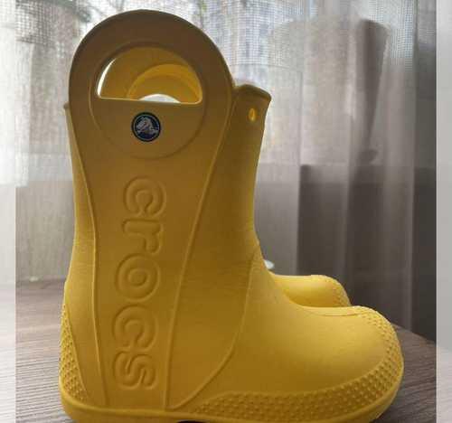 Резиновые сапоги crocs