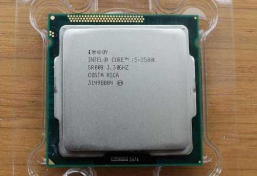 Процессор, intell pentium core i5-2500k