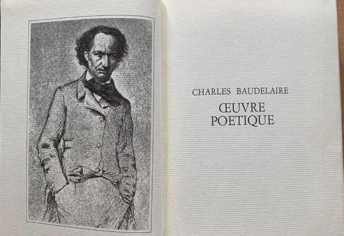 Эксклюзивная книга Поэзия Шарля Бодлера