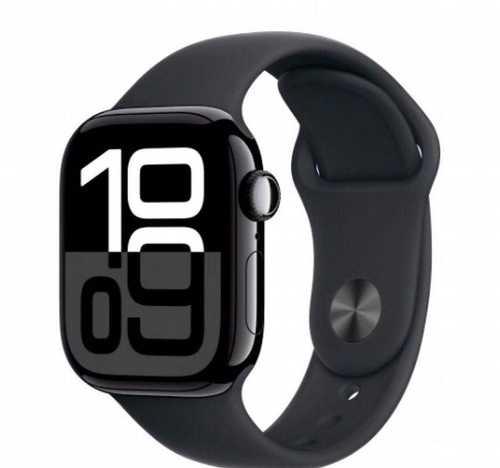 Смарт часы apple watch S10 46 Jet Black ML