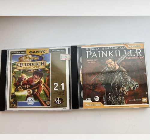 2 cd диска с играми