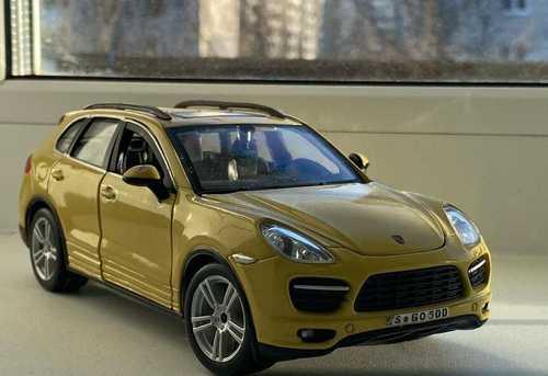 Машина Porsche Cayenne turbo 1/24