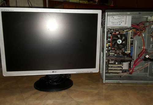 22" LG w2242s и 3 ядерник на DDR3