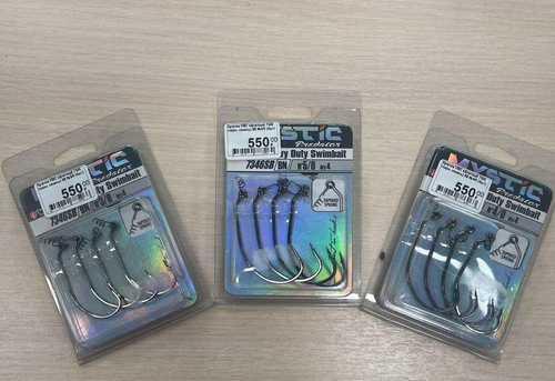 Крючки овсетные VMC m predator heavy duty swimbait