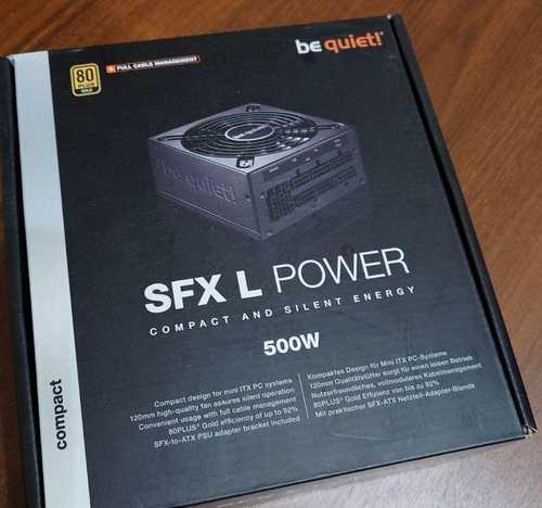 Блок питания 500w Be quite SFX L Power