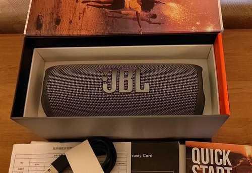 Колонка JBL Flip6, серая оригинальная новая