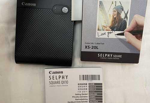 Фотопринтер Canon Selphy square QX10