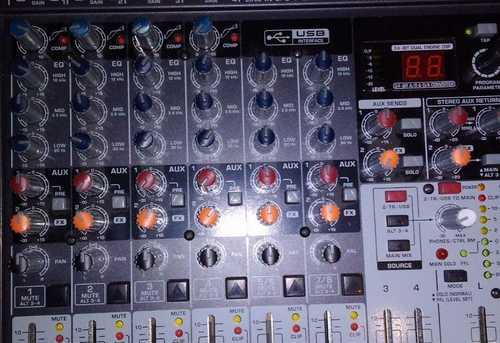 Продам микшерский пульт Behringer xenyx X1204 USB