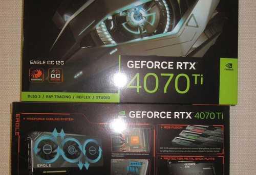 Видеокарта Gigabyte RTX 4070 ti eagle OC