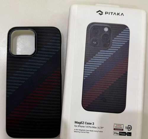 Чехол pitaka на iPhone 14 promax bmw m