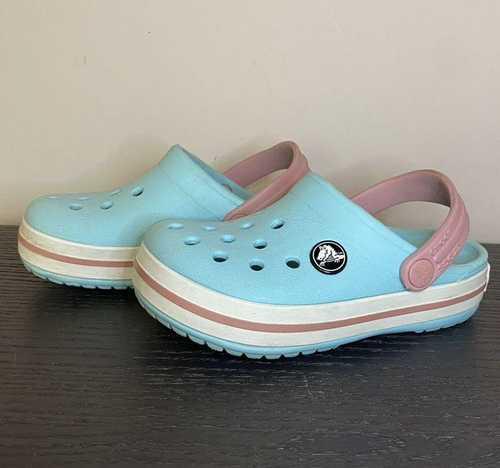 Crocs сабо для девочки с8