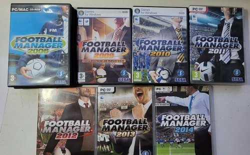 Football Manager (разные части) - PC - PAL