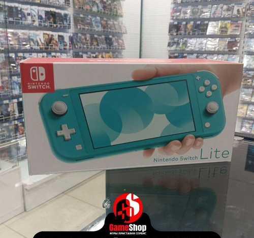 Портативная игровая приставка Nintendo Switch Lite