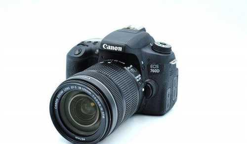 Canon EOS 760D Kit 18-135 IS STM (состояние 4+)